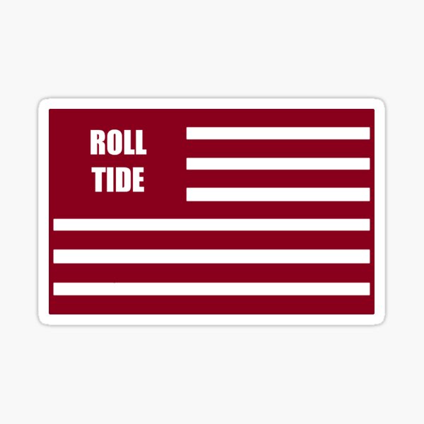 "Alabama Flag" Sticker for Sale by Sarahwelch11 | Redbubble
