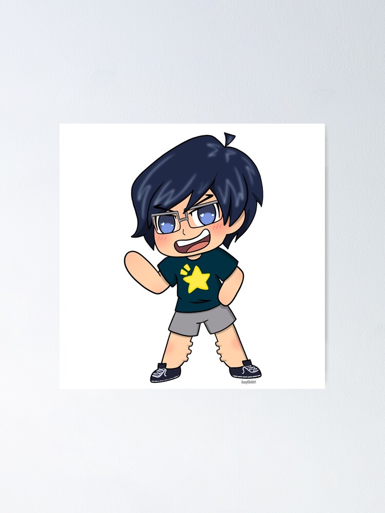 "Chibi Tenya" Poster for Sale by RosyRiotArt | Redbubble