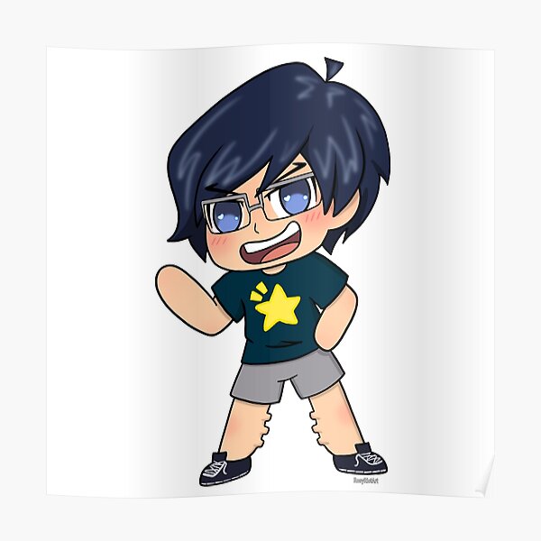 "Chibi Tenya" Poster for Sale by RosyRiotArt | Redbubble