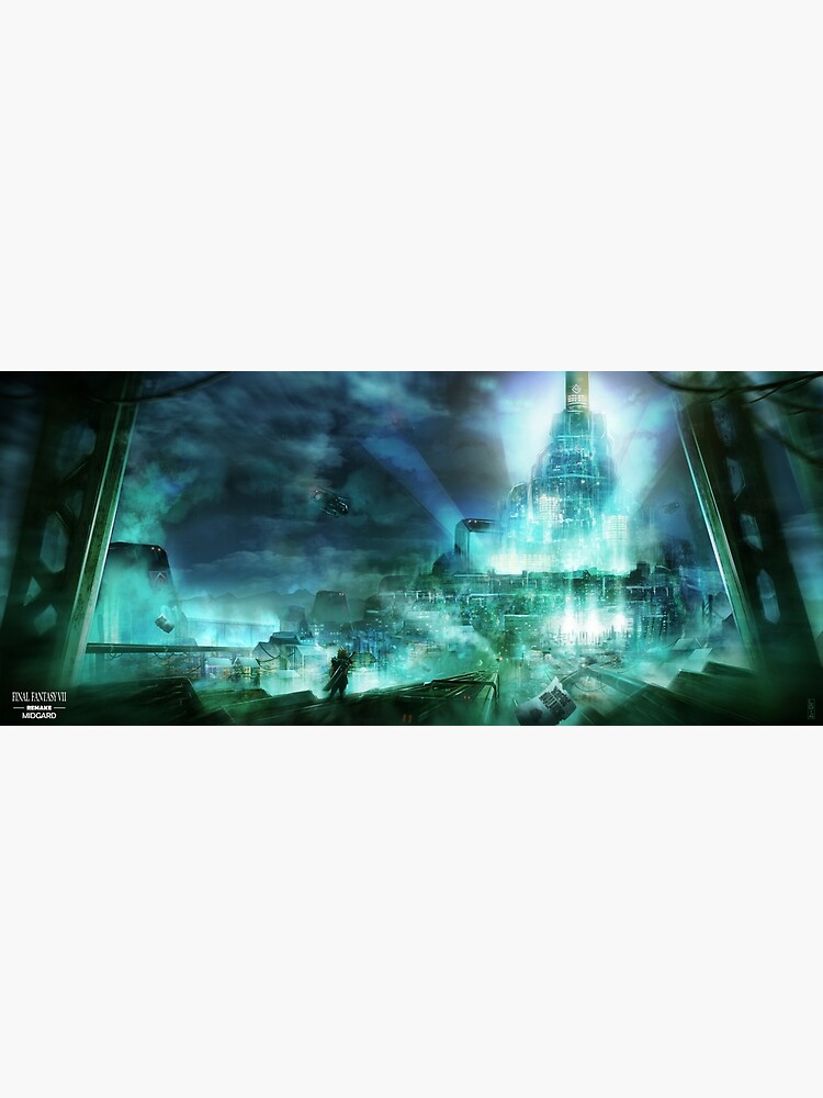 "Final Fantasy VII - Midgard" Poster for Sale by LG-Art | Redbubble