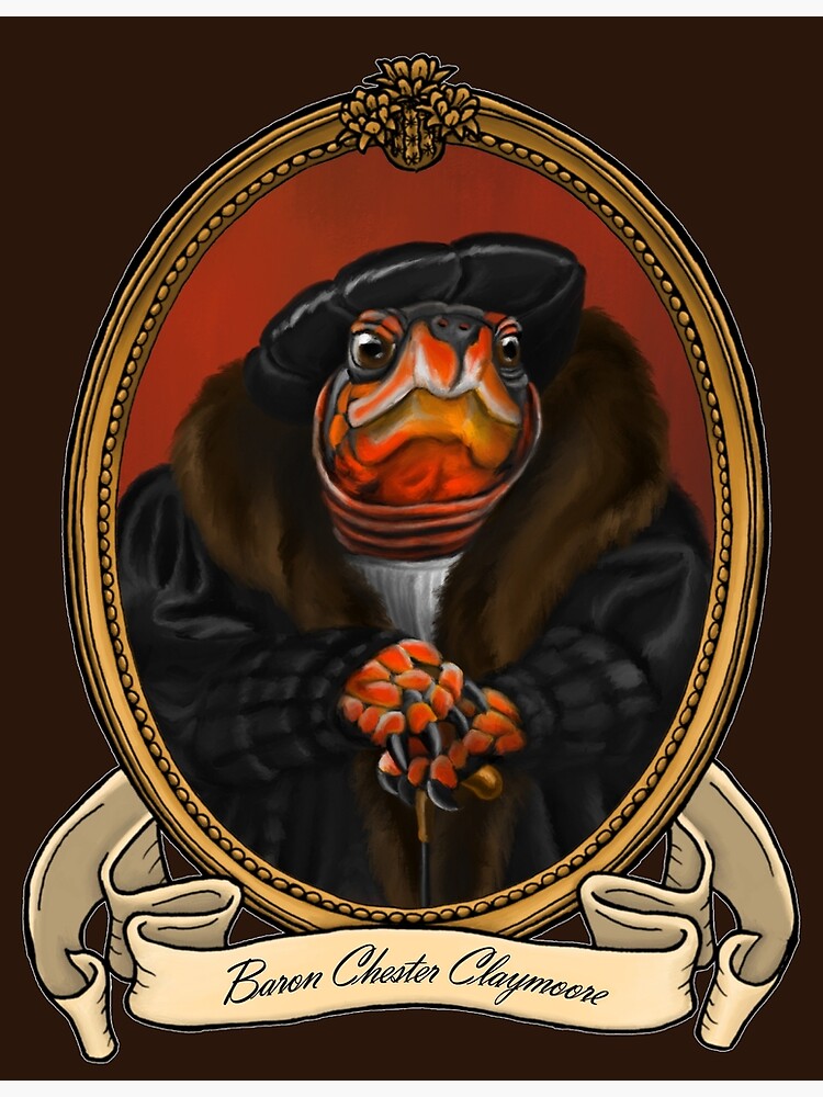 "Renaissance Lizard - Baron Chester Claymoore (An Eastern Box Turtle ...