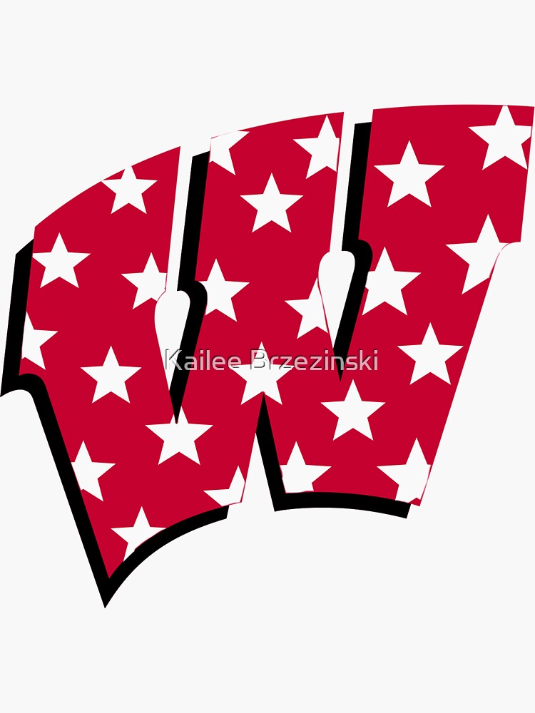 "Wisconsin Madison logo" Sticker by kaileebreezy21 | Redbubble