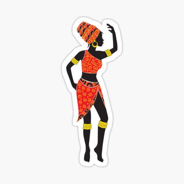 "African" Sticker for Sale by MariajoseRojo03 | Redbubble