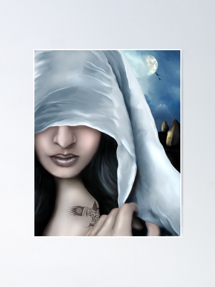 "Celtic Hermit" Poster by indigocrow | Redbubble