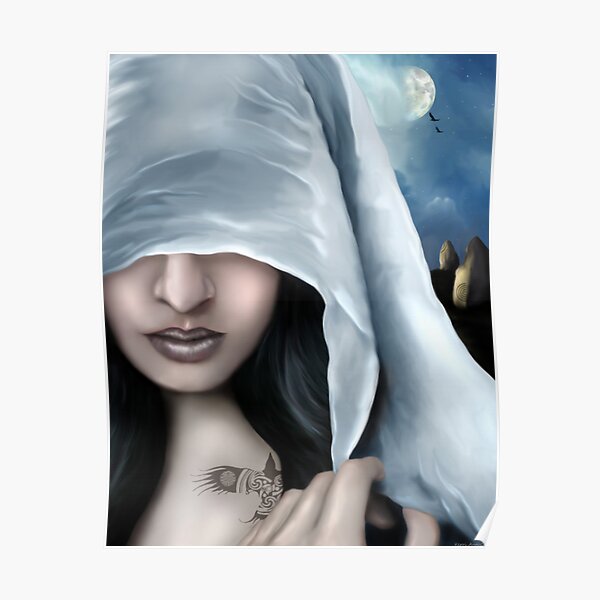 "Celtic Hermit" Poster by indigocrow | Redbubble