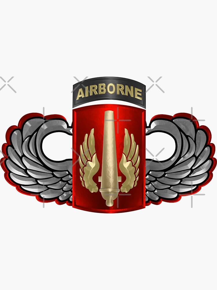"18th Field Artillery Brigade Customized Patch" Sticker by ...