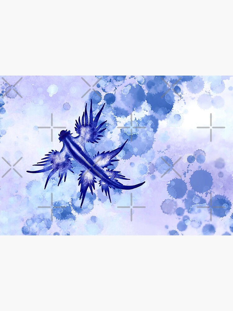 "Blue Dragon Sea Slug" Mask for Sale by awanderingsoul | Redbubble