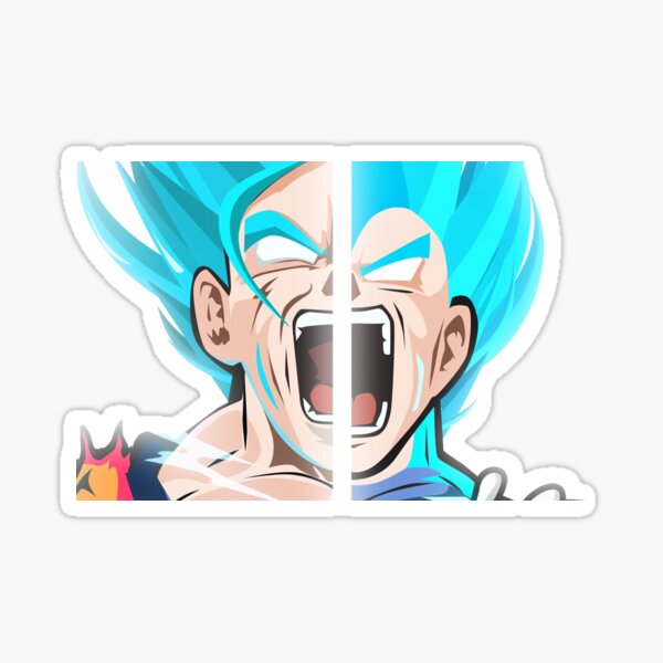"Goku w/ Vegeta Power Up" Sticker for Sale by RichPeregrina26 | Redbubble