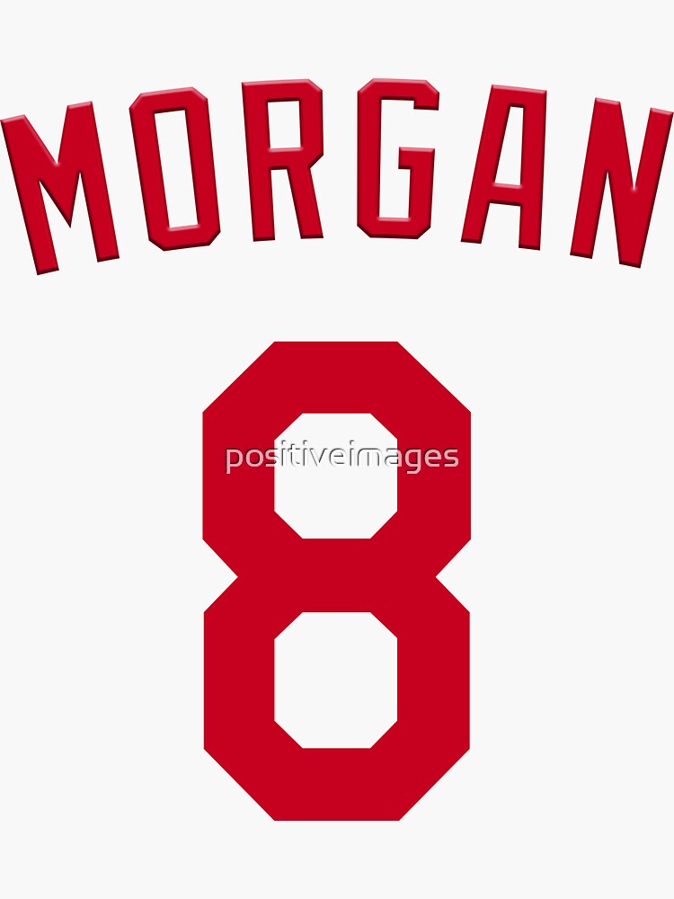 "Joe Morgan" Sticker by positiveimages | Redbubble