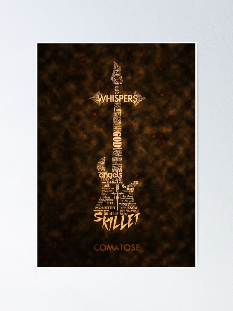 "Skillet Poster" Poster for Sale by illuminatipower | Redbubble