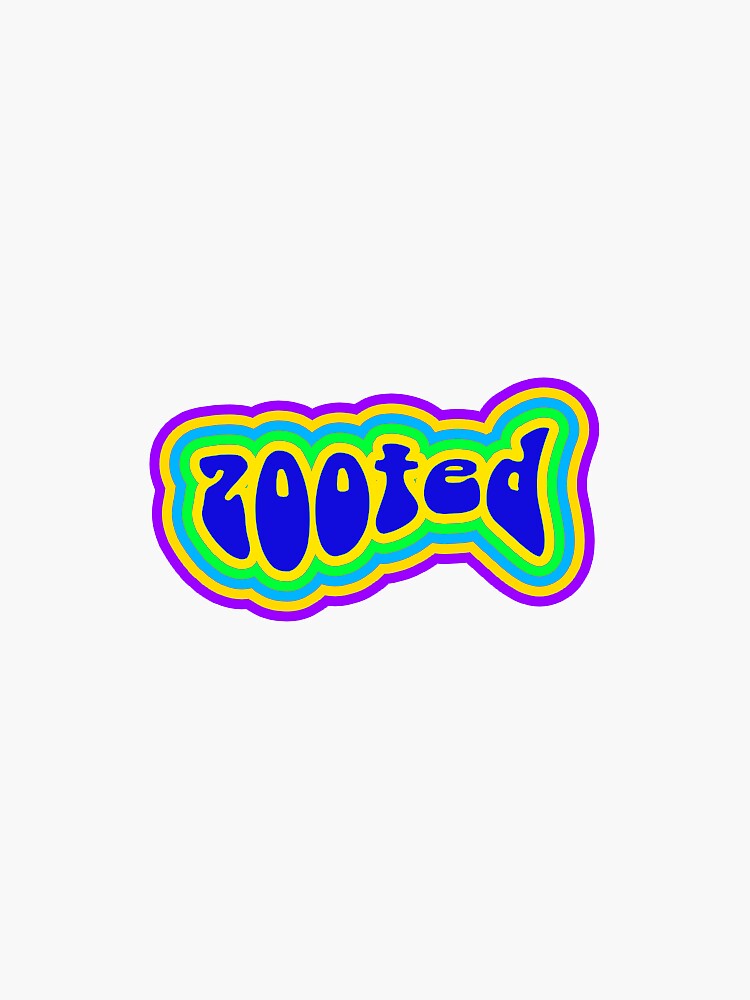 "zooted sticker" Sticker for Sale by emoolyl | Redbubble