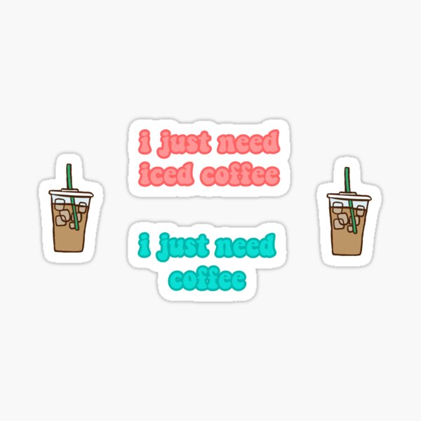 "coffee sticker pack" Sticker by emmas--designs | Redbubble