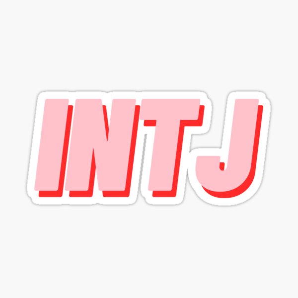 "INTJ" Sticker for Sale by polishalpaca | Redbubble