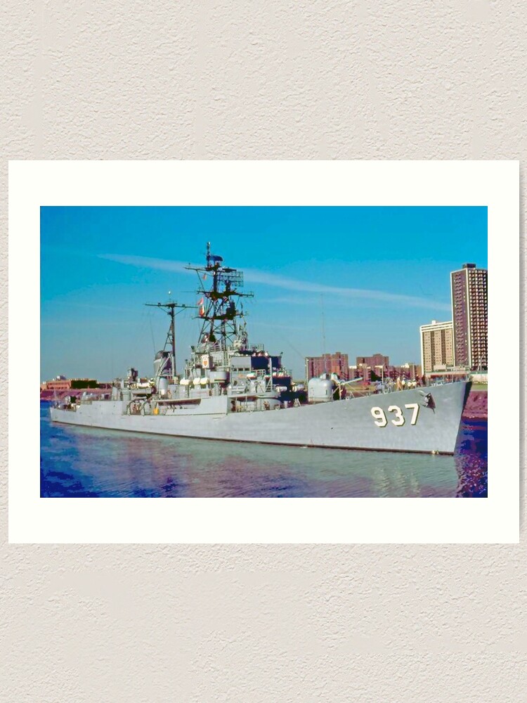 "USS DAVIS (DD-937) SHIP'S STORE" Art Print for Sale by militarygifts ...