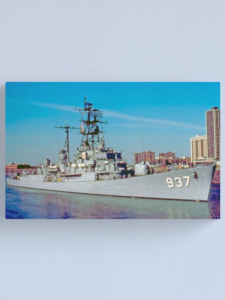 "USS DAVIS (DD-937) SHIP'S STORE" Canvas Print for Sale by ...