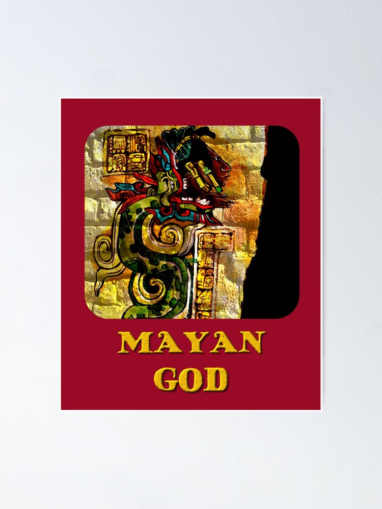 "Unique Mayan Designs - Kukulkan Mayan God" Poster by joseech | Redbubble