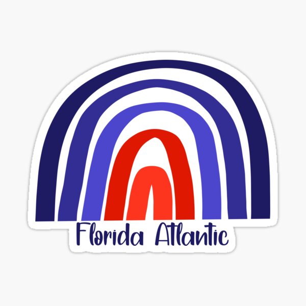 "FAU Rainbow" Sticker for Sale by jaknel | Redbubble