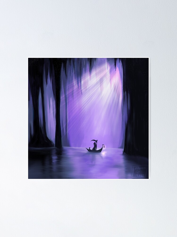 "ferryman" Poster by Chandraartsy | Redbubble