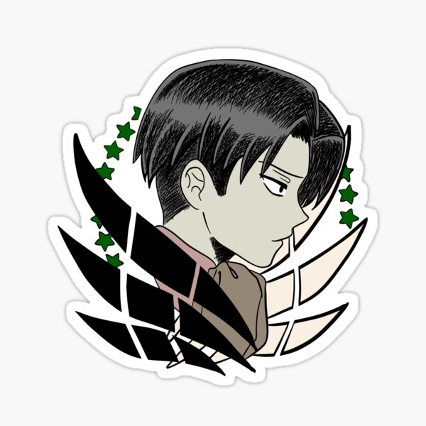 "Levi" Sticker for Sale by RedSolar | Redbubble