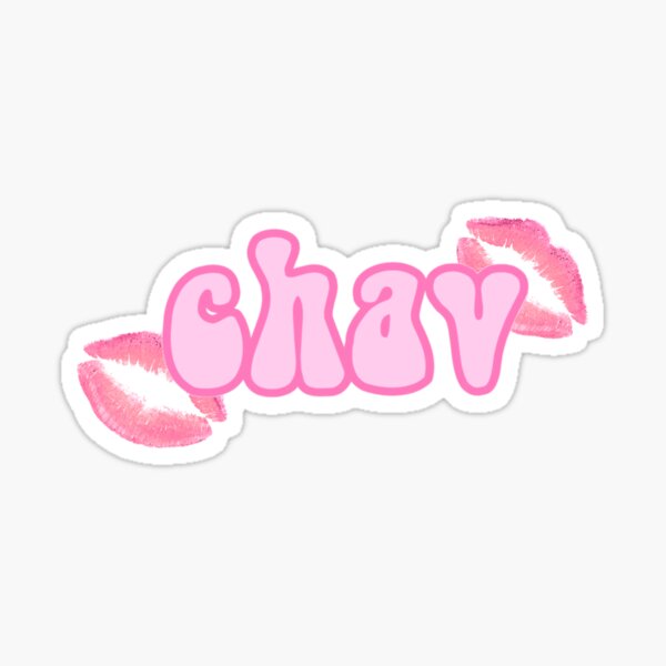 "Chav" Sticker for Sale by lilly-allenn | Redbubble