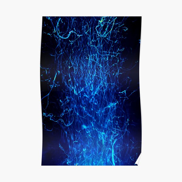 "Icy Fire" Poster for Sale by skywalkerP | Redbubble