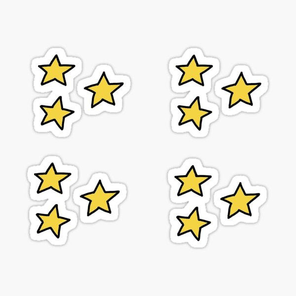 "cute star 12 pack" Sticker by oliviadesigned | Redbubble