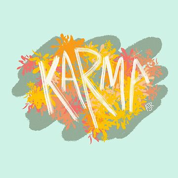 "Karma AJR " Sticker for Sale by iwin2ireland | Redbubble
