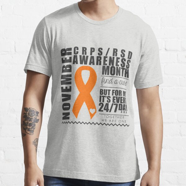 "November CRPS Awareness Month" T-shirt for Sale by purrfectpixx ...