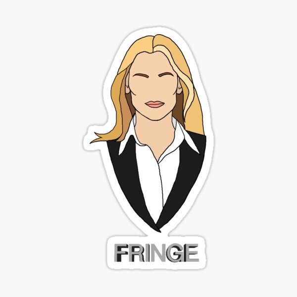 "Olivia - Fringe" Sticker for Sale by moosesquirrel | Redbubble