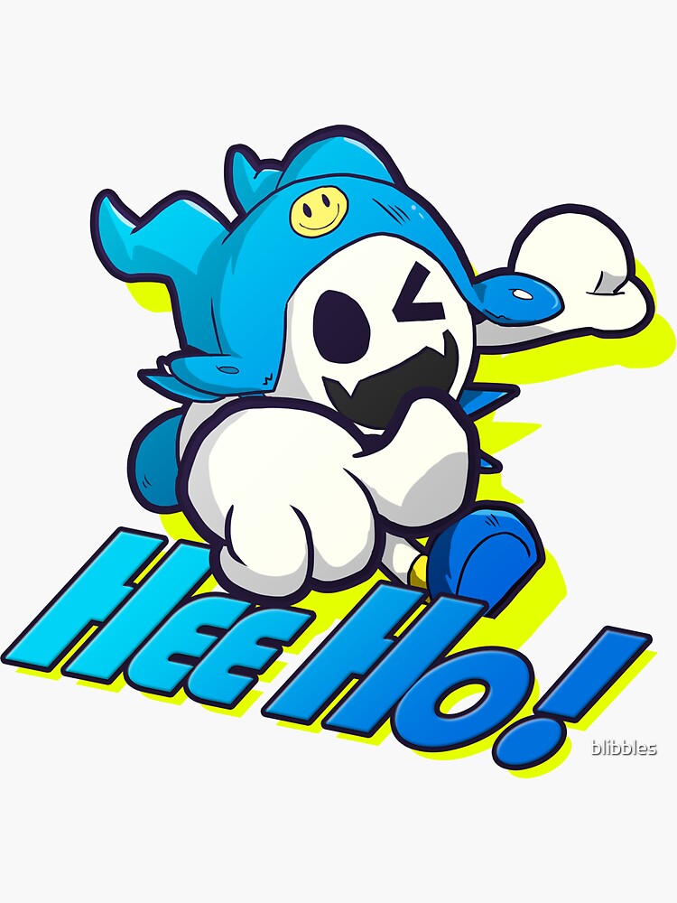 "Hee Ho!" Sticker for Sale by blibbles | Redbubble
