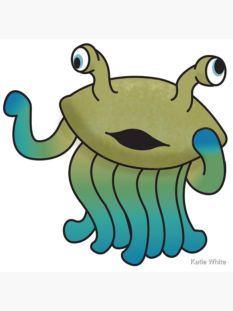 "Flumph - Cute DnD Monster" Art Print for Sale by Fenris-kewhite ...