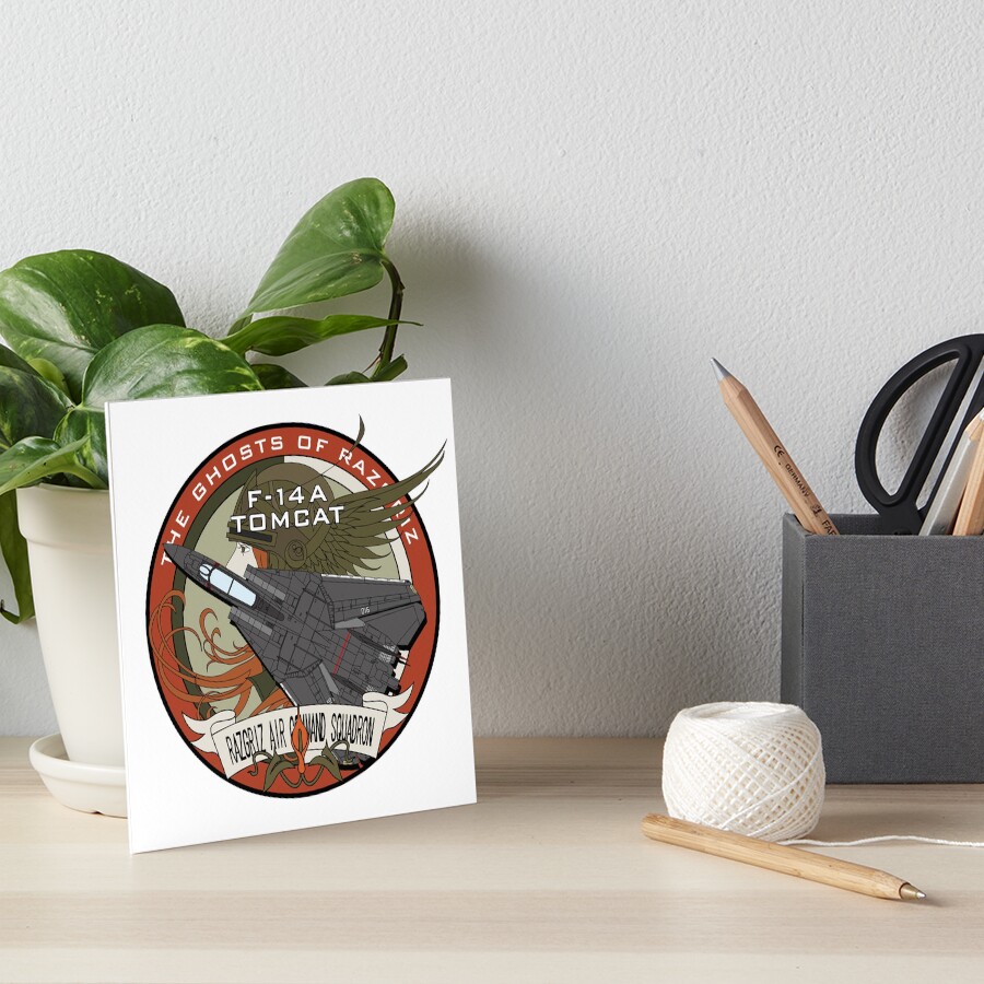 "Ace Combat F-14A Tomcat Razgriz Squadron" Art Board Print by fareast ...