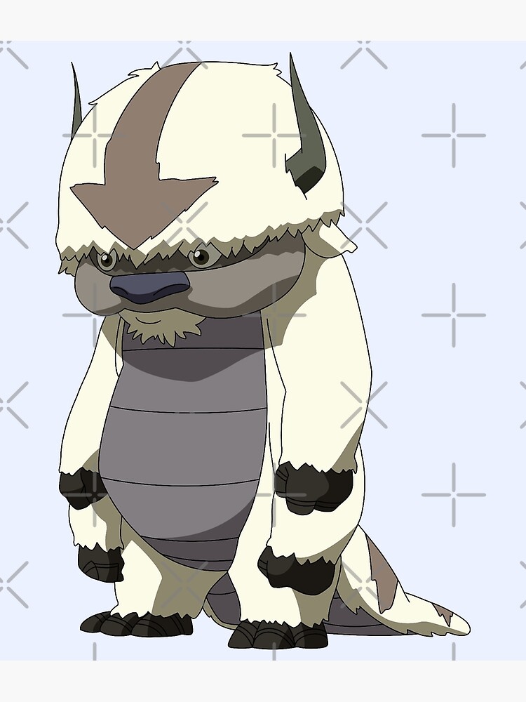 "appa standing - standing appa" Poster by gwynethc | Redbubble