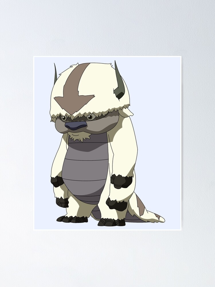 "appa standing - standing appa" Poster by gwynethc | Redbubble