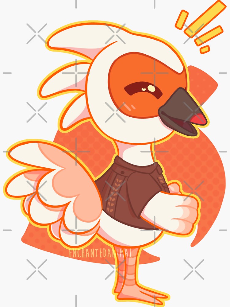 "Cranston" Sticker for Sale by EnchantedAnimal | Redbubble