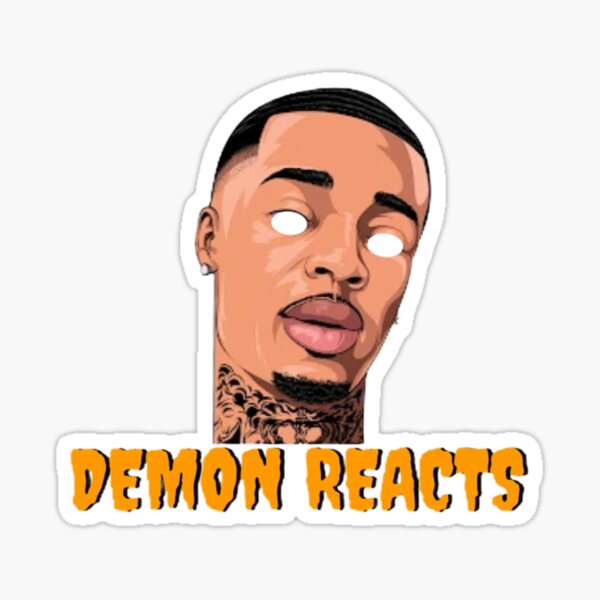 "DEMON Reacts FTC" Sticker for Sale by H00pingCentral | Redbubble