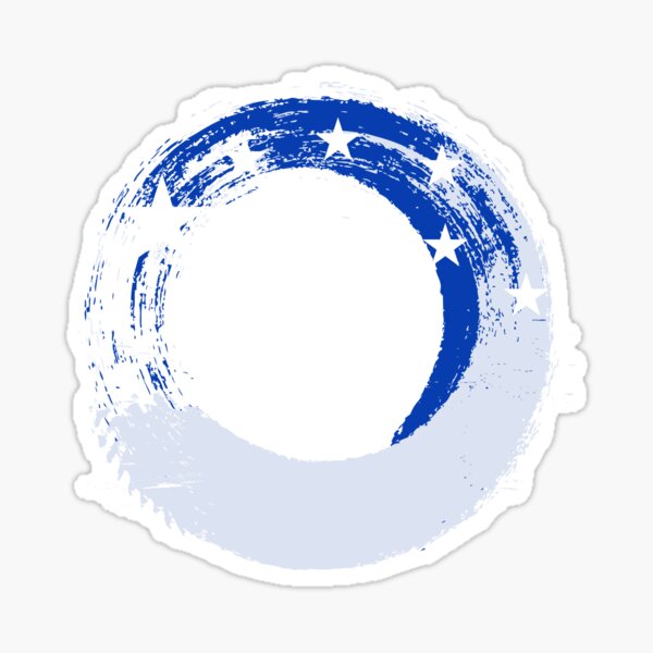 "Back the Blue" Sticker by aamaarsai | Redbubble