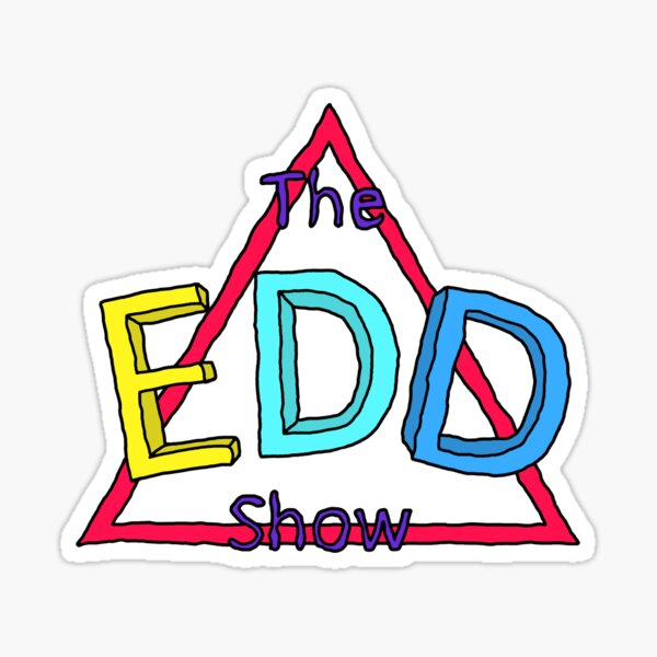 "The EDD logo (color)" Sticker for Sale by ed-boi | Redbubble