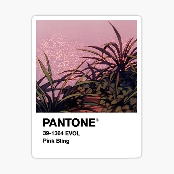 "Pantone Aesthetic Anime sticker" Sticker by nhile1912 | Redbubble