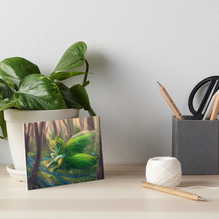 "Wings of Fire - Sundew and Willow" Art Board Print for Sale by ...