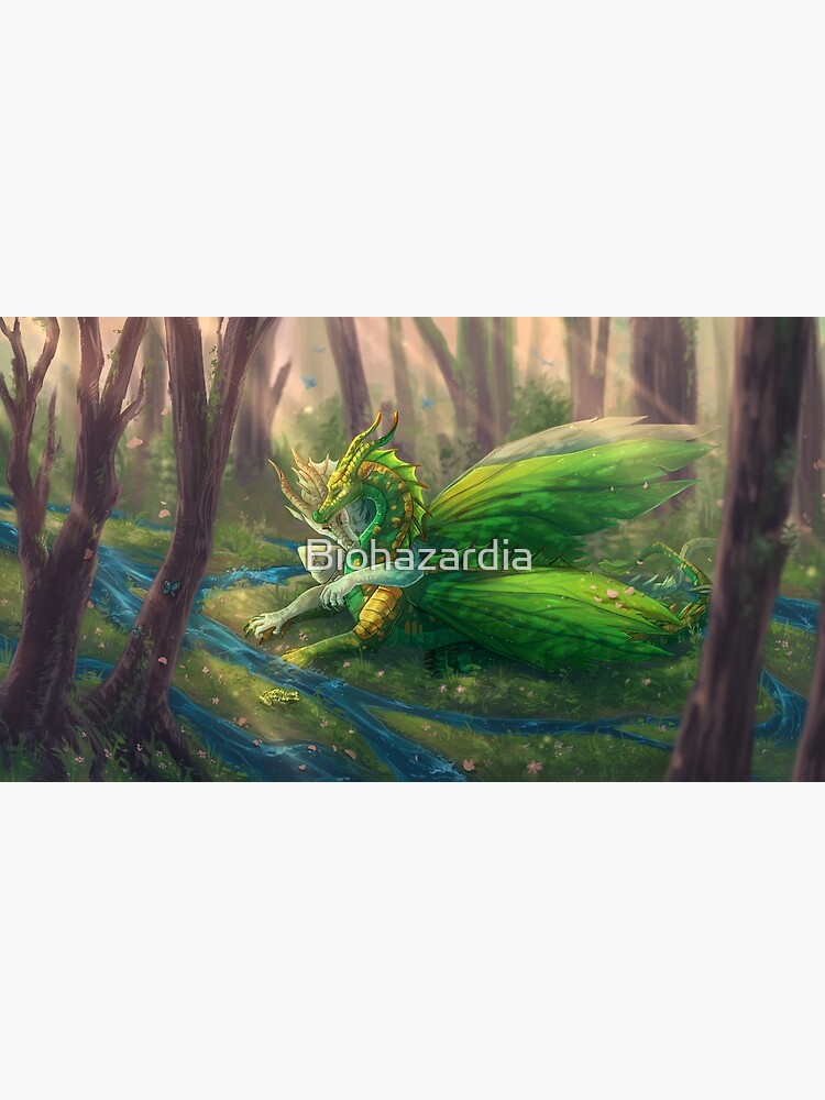 "Wings of Fire - Sundew and Willow" Art Print by Biohazardia | Redbubble