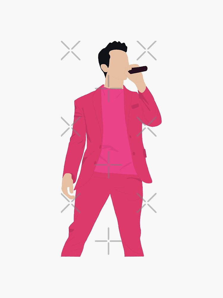 "JOE JONAS PERFORMING" Sticker for Sale by natividadamaris | Redbubble