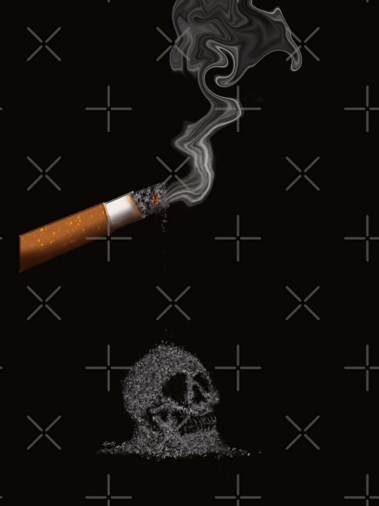 "Smoking Kills" Sticker by SalutDamour | Redbubble
