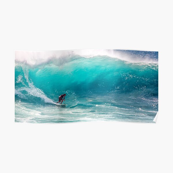 "Surf Big wave" Poster for Sale by Tanesh123 | Redbubble