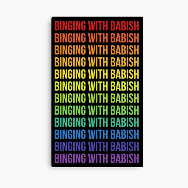 Binging Canvas Prints | Redbubble