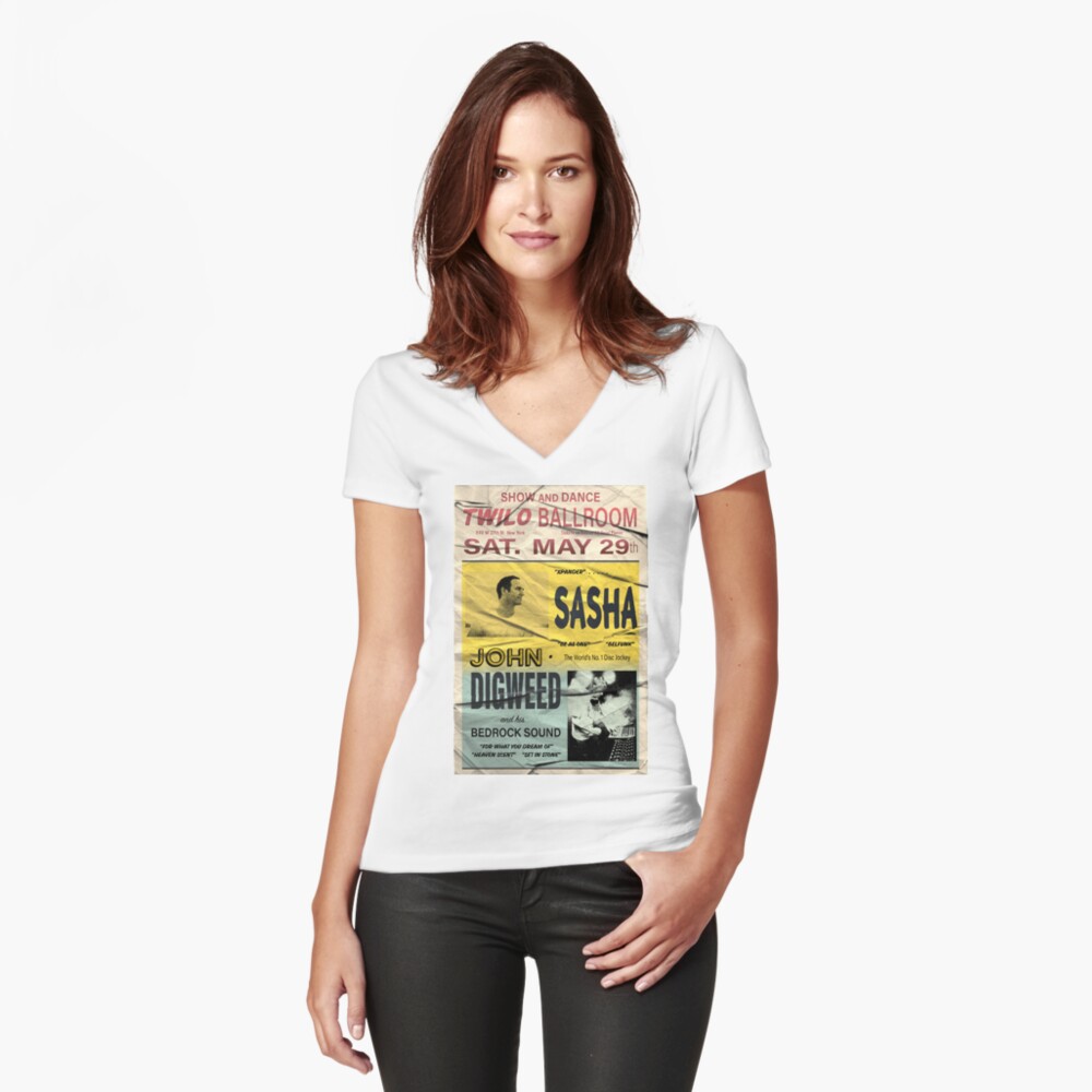 "Sasha and John Digweed Twilo Retro Poster" Classic T-Shirt for Sale by ...