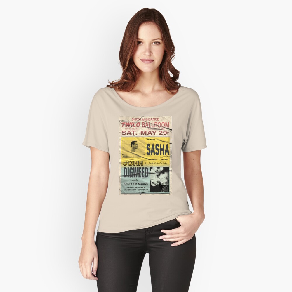 "Sasha and John Digweed Twilo Retro Poster" Classic T-Shirt for Sale by ...