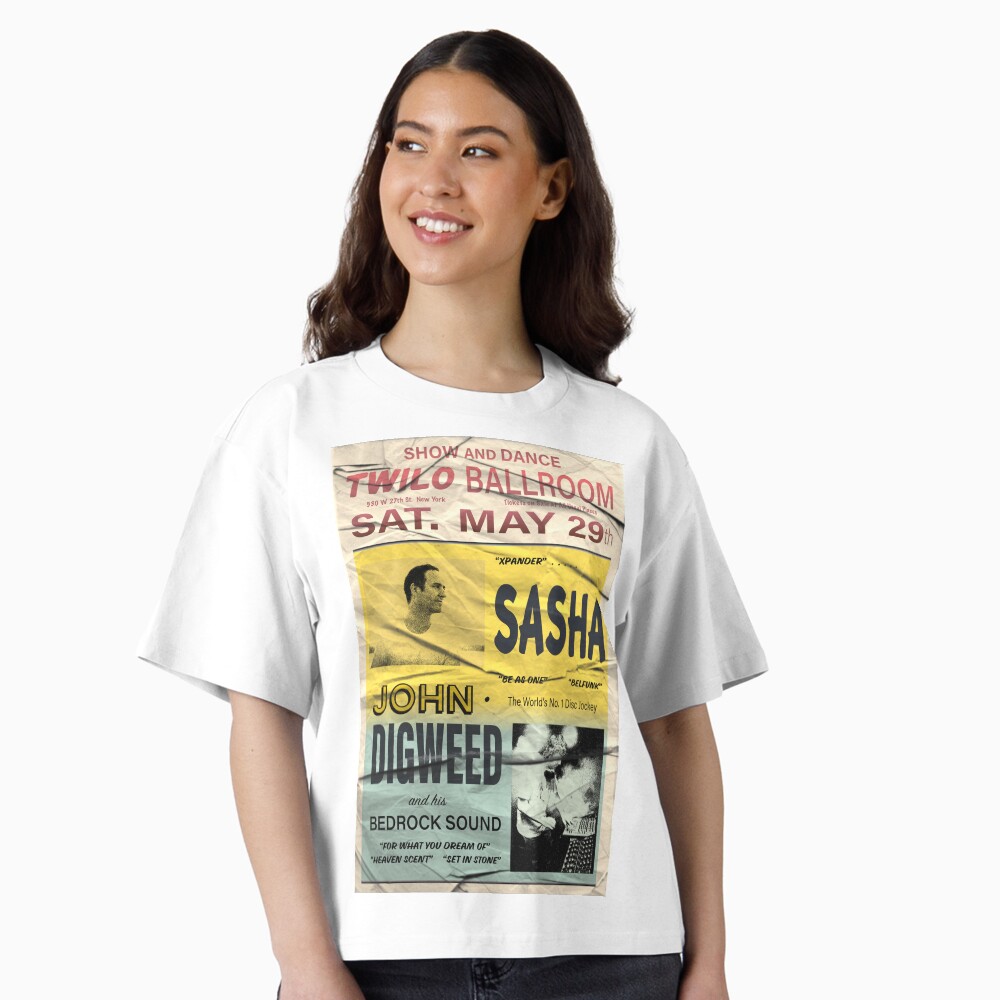 "Sasha and John Digweed Twilo Retro Poster" Classic T-Shirt for Sale by ...