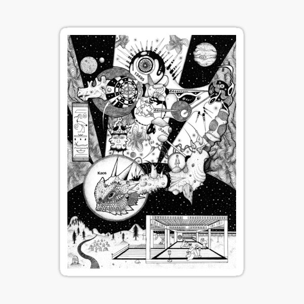 "Fleeting Cold-Blooded Odyssey" Sticker for Sale by theredspell | Redbubble