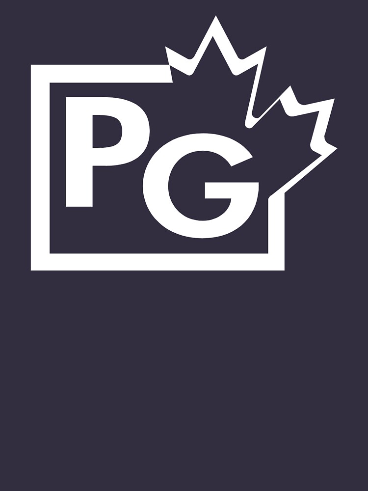 "TV PG (Canada) white" T-shirt for Sale by bittercreek | Redbubble | tv ...
